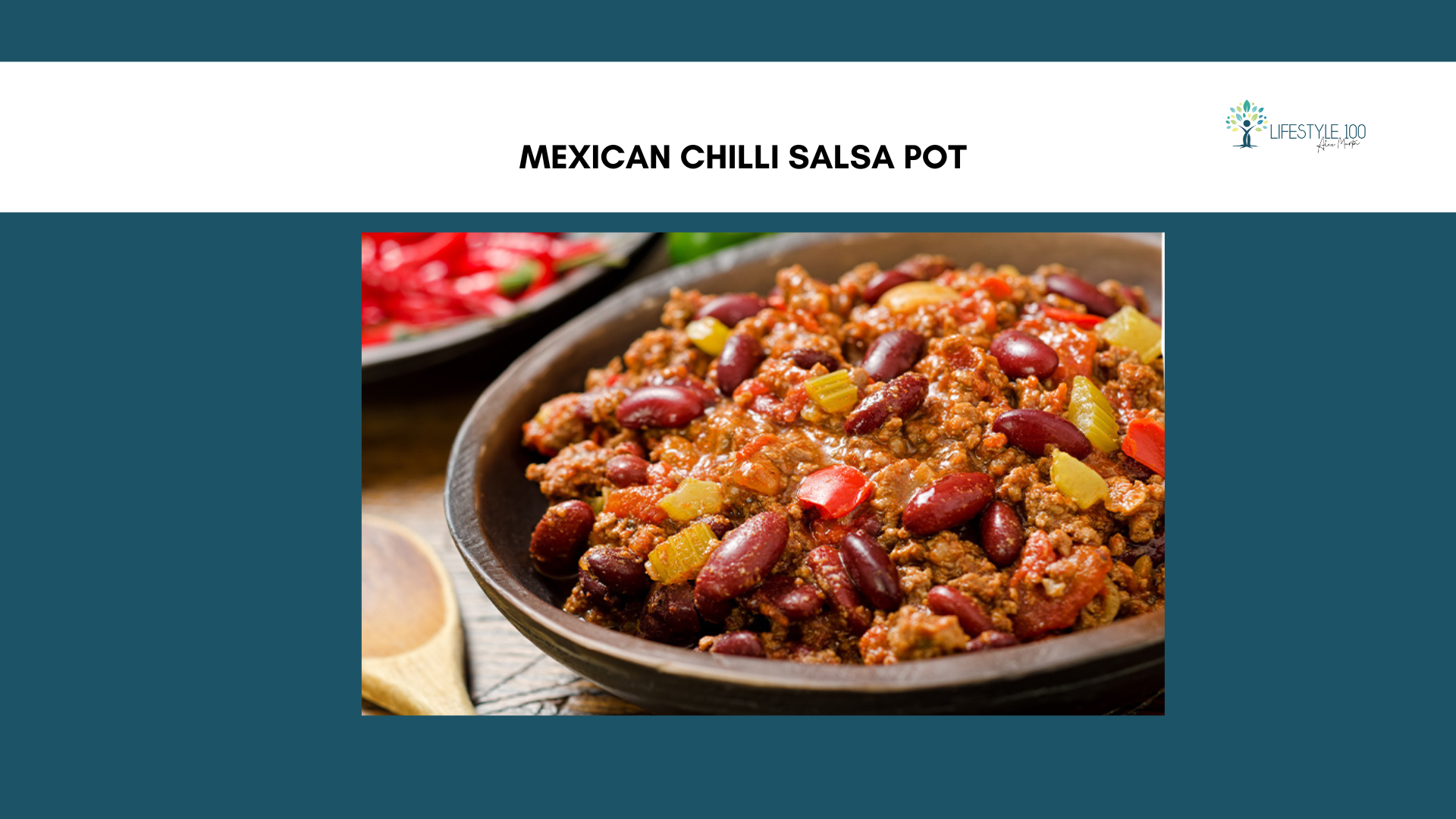 Mexican Chilli Salsa Pot – Lifestyle 100